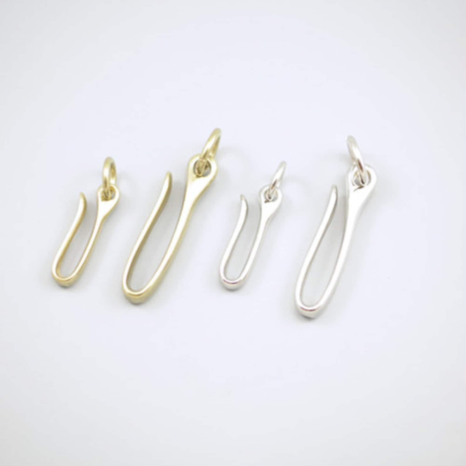 Brass Solid U Hook and Ring Cowboy Use Seiwa Japan Leathermob - Etsy