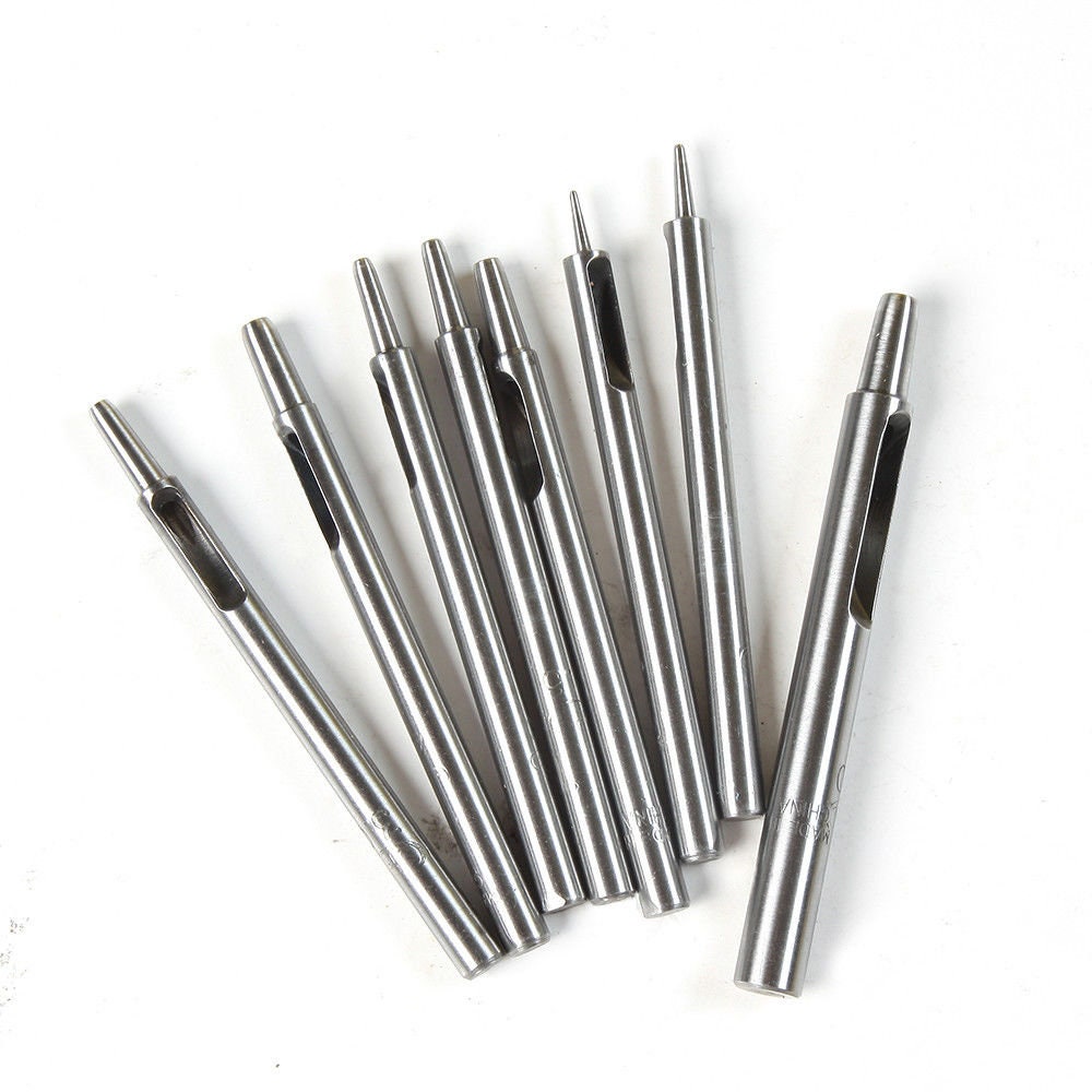 SPC Leather Round Steel Puncher Hole Thick Cut Punch Hollow - Etsy