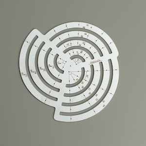 Nattools Scale Curve Ruler (small) Circular Shaped Cutting Drawing ...