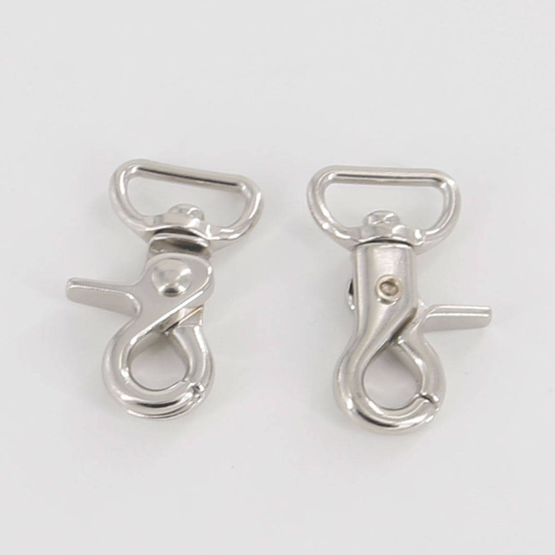 21mm Swivel Trigger Spring Snaps Clips Hook Eye Round Japan Leathermob ...