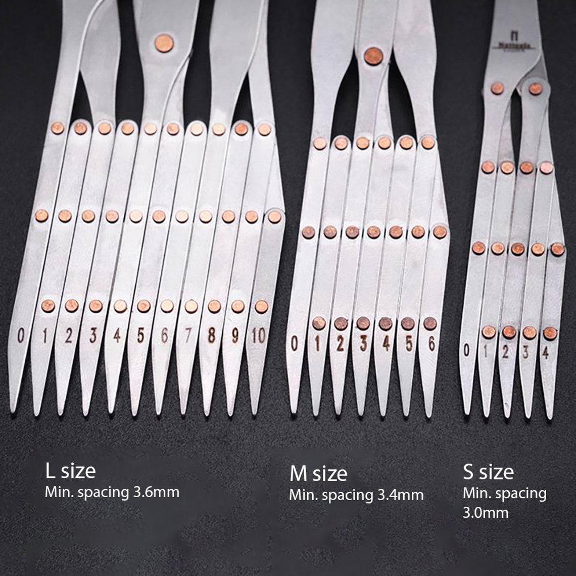 Leathercraft Equal Space Divider Nattools Ruller Measure Equidistant ...