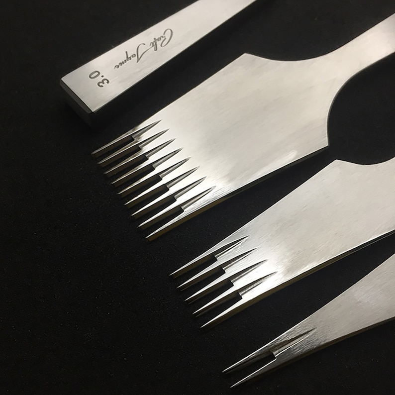 French Style Pricking Iron Spacing Working Tool Handsewing Tonging ...