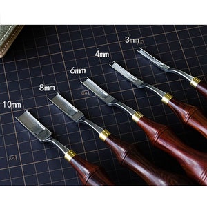 M390 Leather Width Skiver Beveler French Skiving Tool Leathercraft ...