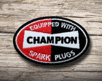 Champion patch | Etsy