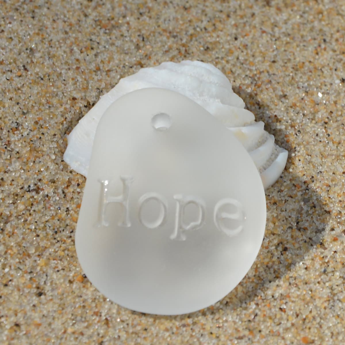 More Colors 1pc 32X25mm LG Pebble w/Engraved/Etched HOPE | Etsy