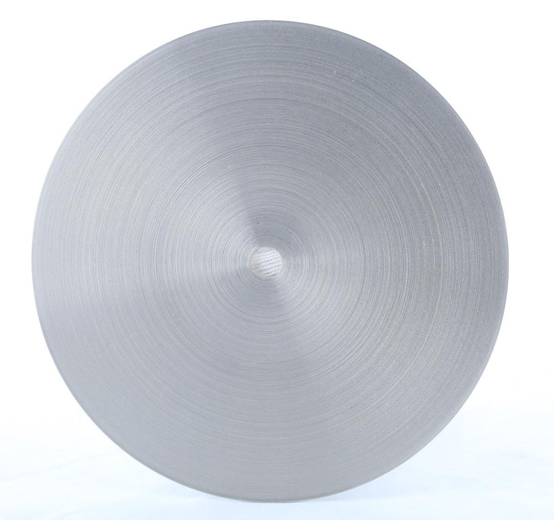 6"x1/2" Metal Upper Thin Backing Plate – PSA Adhesive Backing for ...