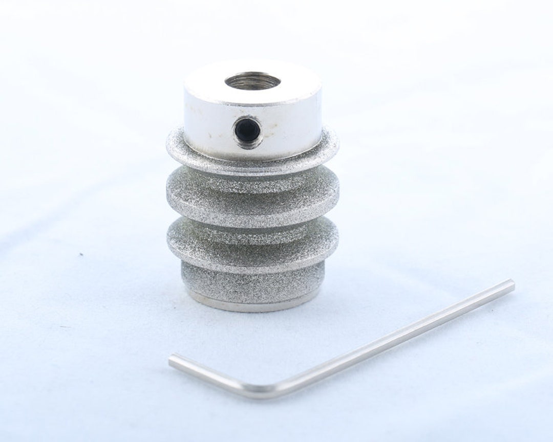 1" Diamond Ripple Head Bits – Stained Glass Grinder Accessory for ...