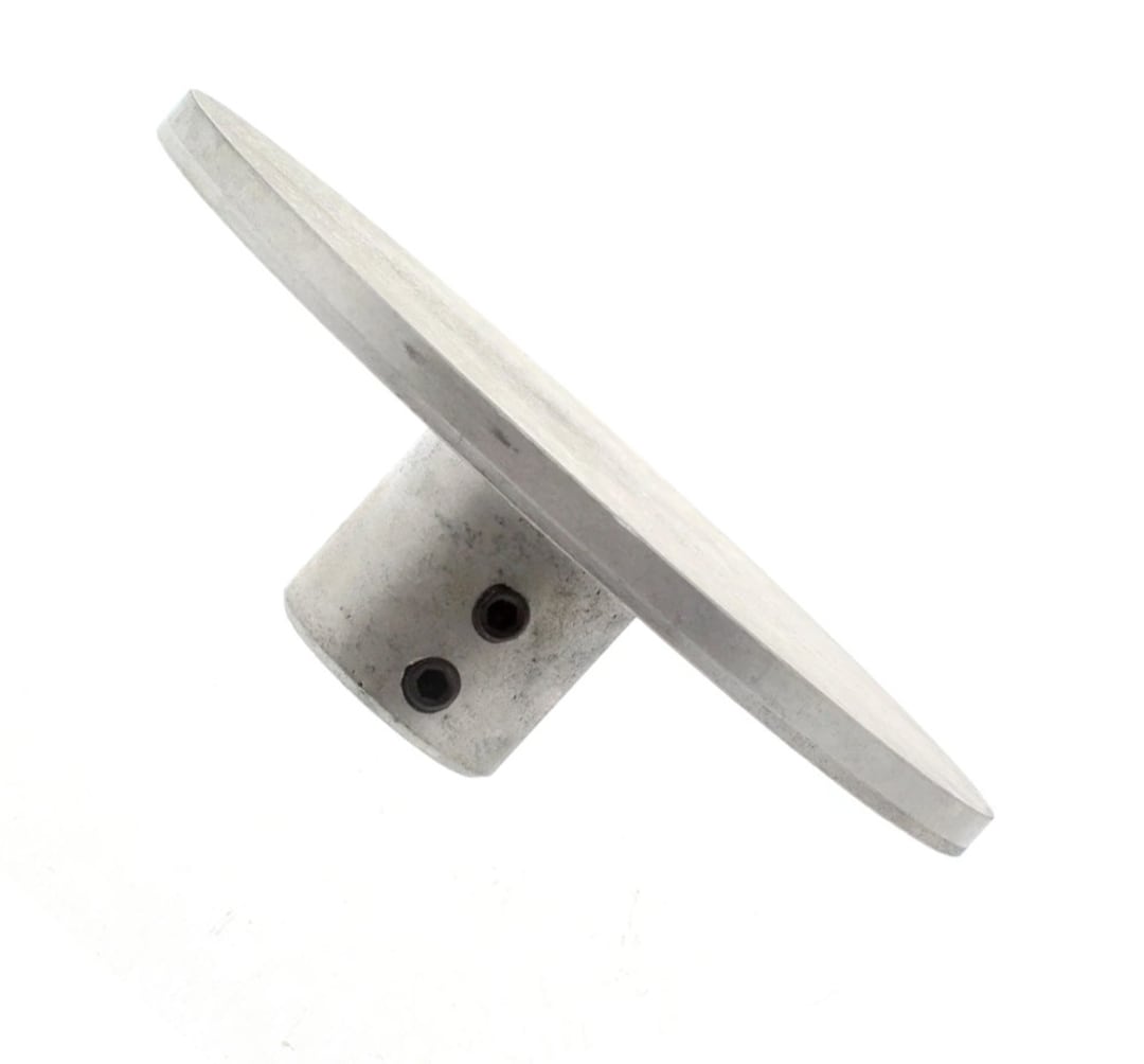 8" Lapidary Aluminum Master Lap 3/4" Inner Thread – Grinder & Polisher ...