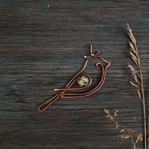 Wire Wrap Bird Pendant Tutorial, DIY Jewelry (PDF Pattern) - Etsy