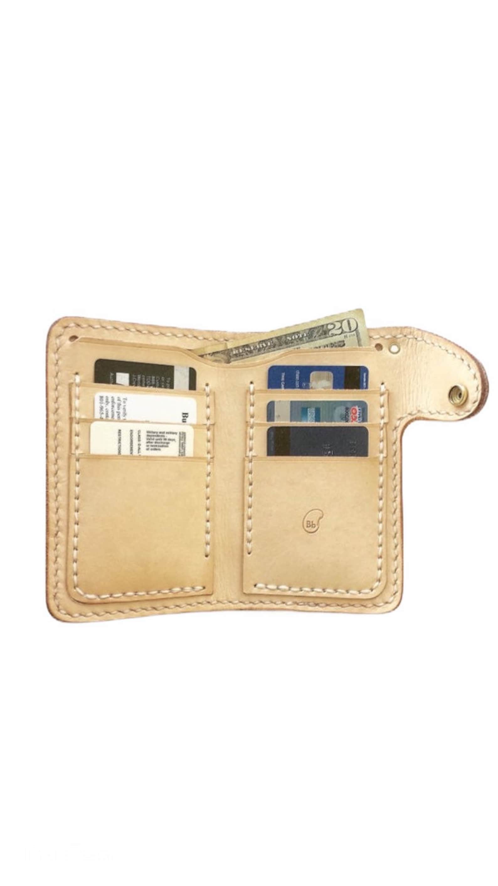 Leather Cowboy Wallet - Etsy