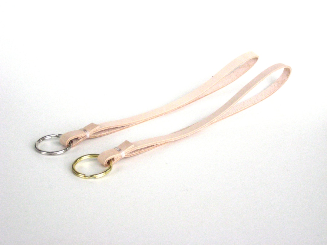 Ready to Ship! Leather Lanyard Keychain - Etsy