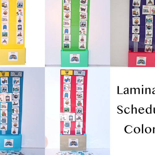 Daily Visual Week Day School Schedule Board Autism Pecs Etsy Australia