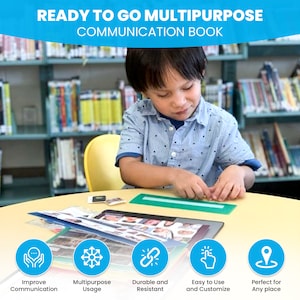 162 Symbol Flash Cards Visual Communication Photo Book, Autism Language ...