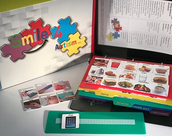 Autism Flash Cards | Etsy