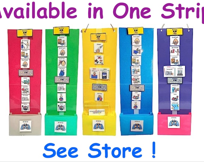 Boardmaker Daily Schedule PEC Board - Etsy Canada