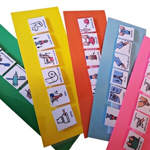 Task Analysis Picture Visuals for Autism | Step-by-step Life Skills ...