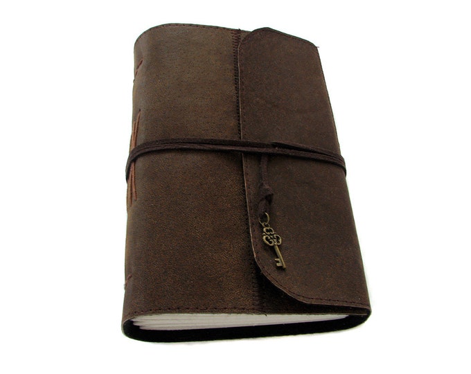 Handmade Brown Leather Journal Notebook Diary Travel - Etsy