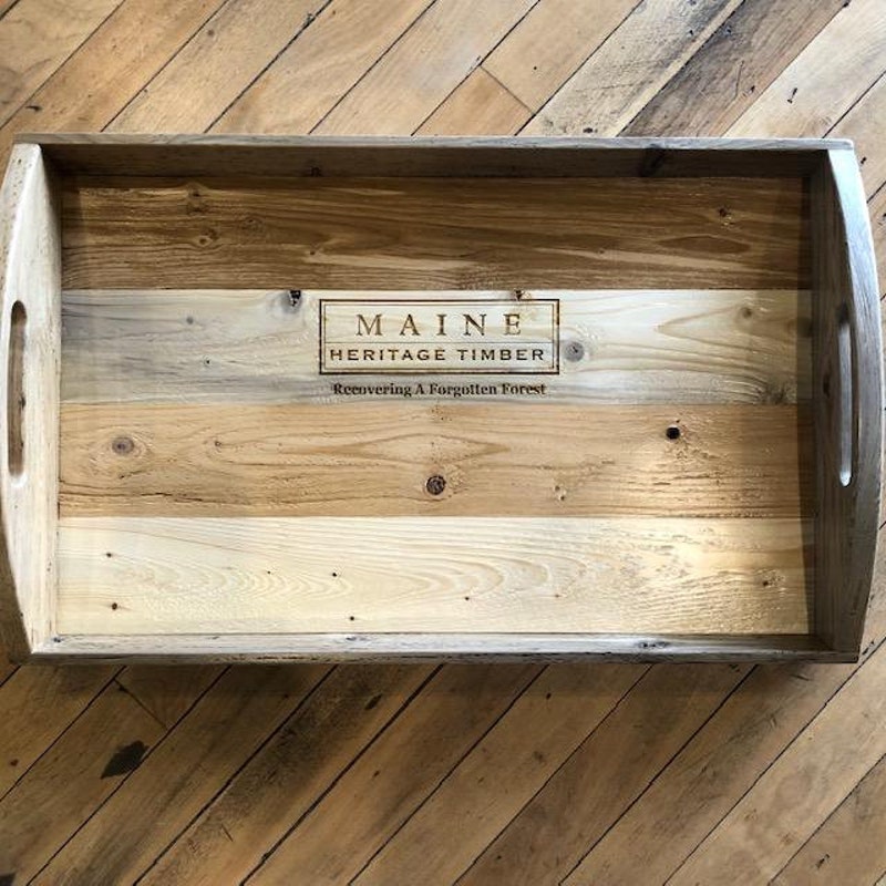 Reclaimed Wood Serving Tray - Etsy