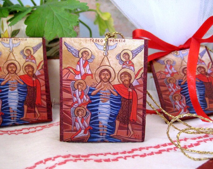 Baptism of Christ Mini Christening Favors 25 Pcs DIY Bomboniere Baby ...