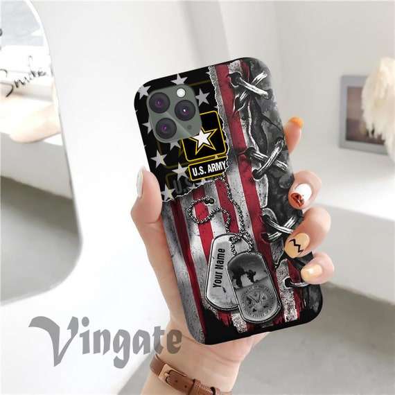 US Army Veteran Phone Case Gift US Military Phone Case Gift - Etsy