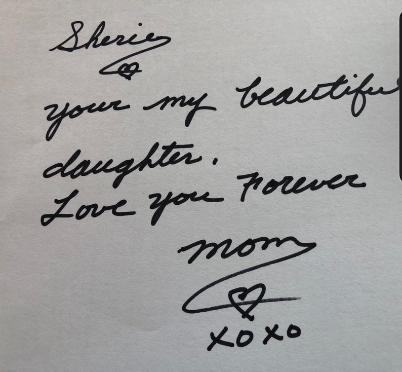 Personal Handwritten Note / Signature Printed on Fabric for - Etsy