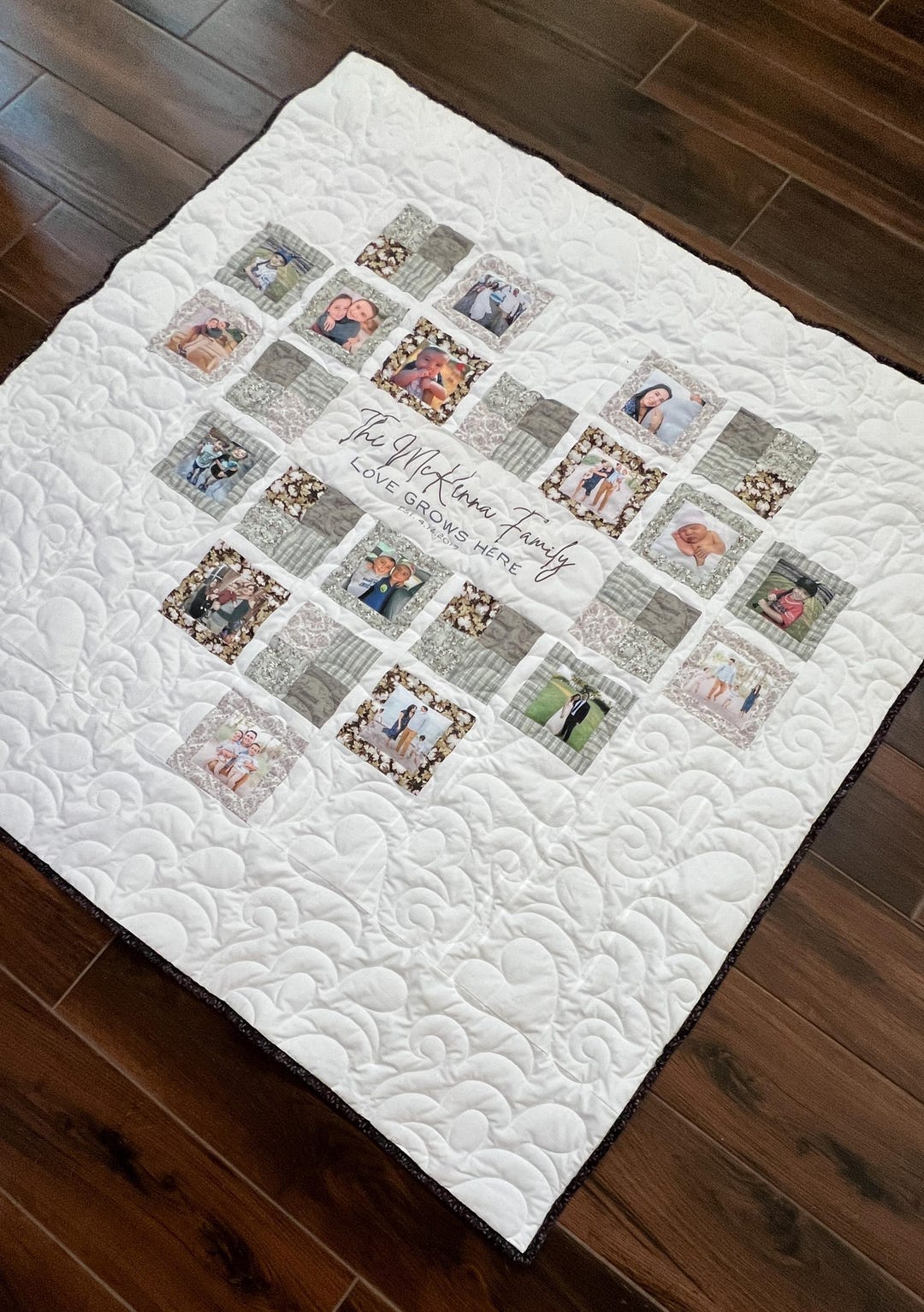 Diy-heart Full of Memories Photo Quilt Kit - Etsy