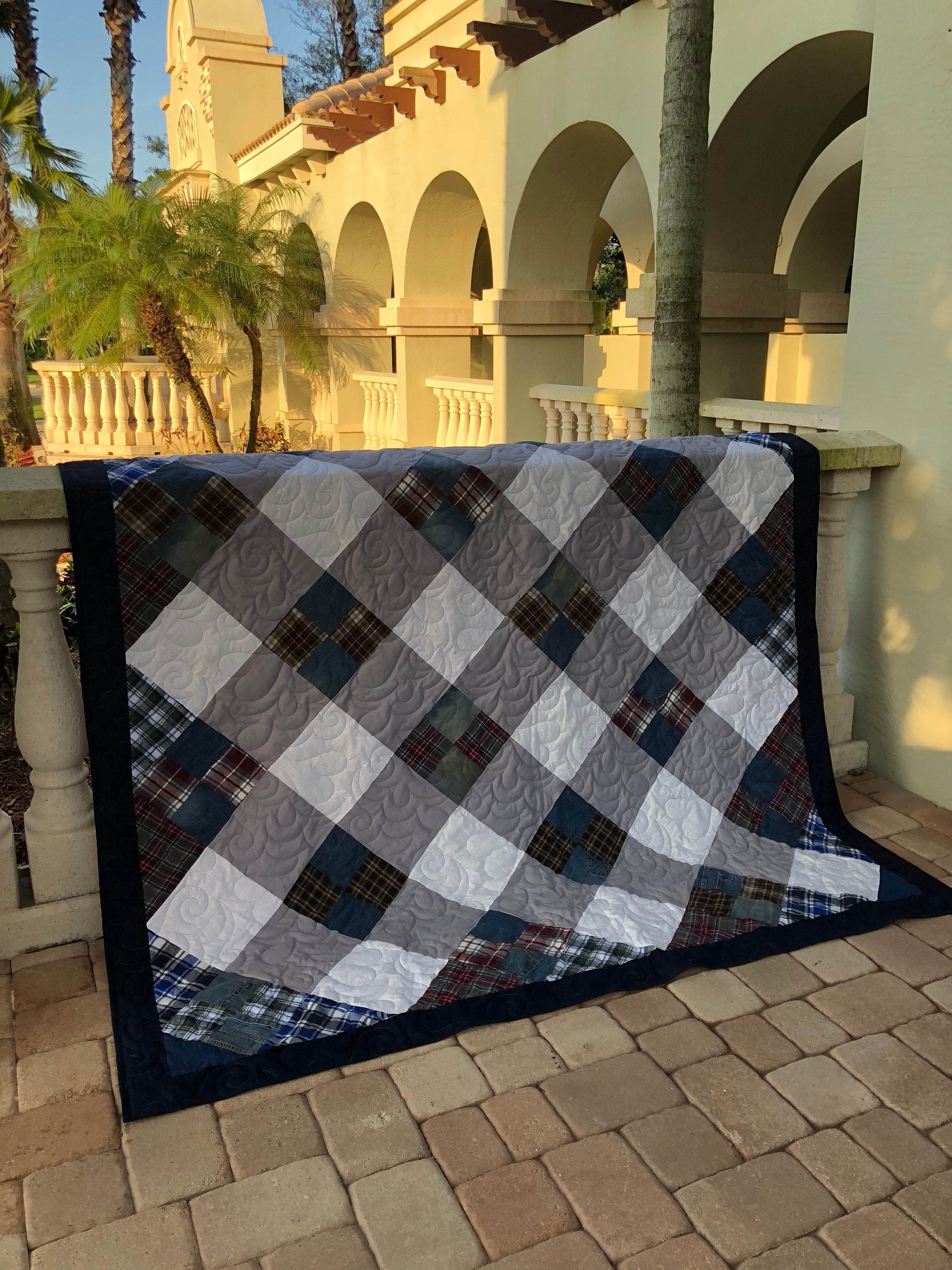 Custom Memorial Quilt / Memory Quilt | Etsy