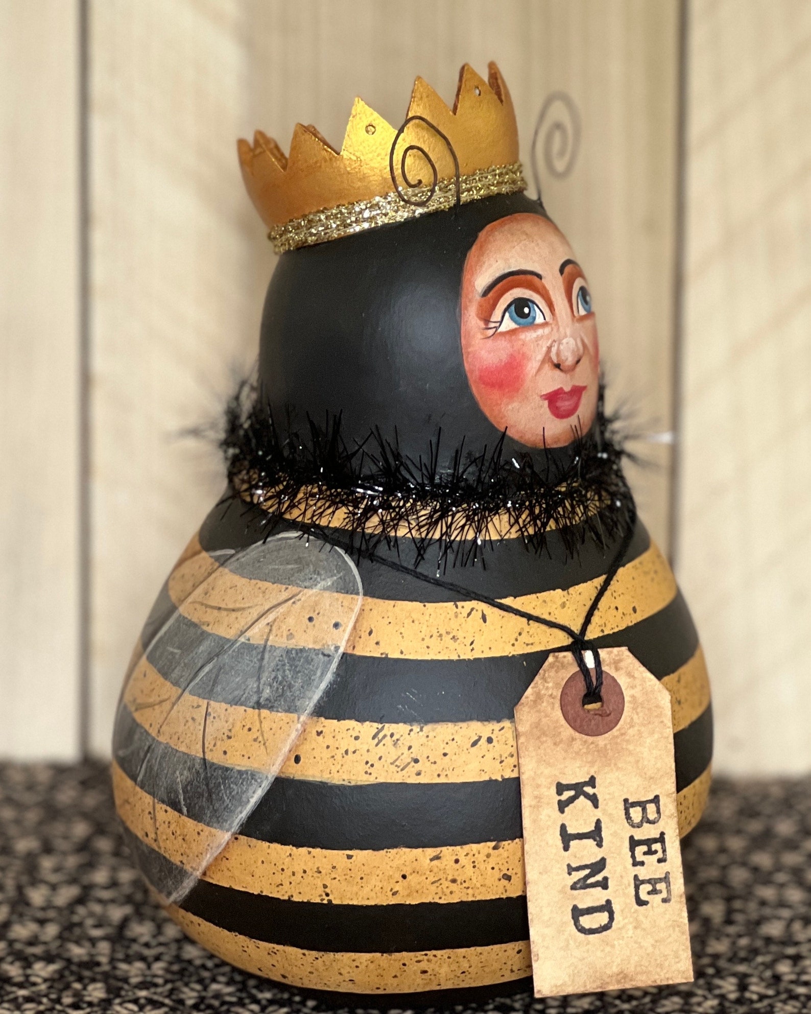 Queen Bee Gourd - Etsy