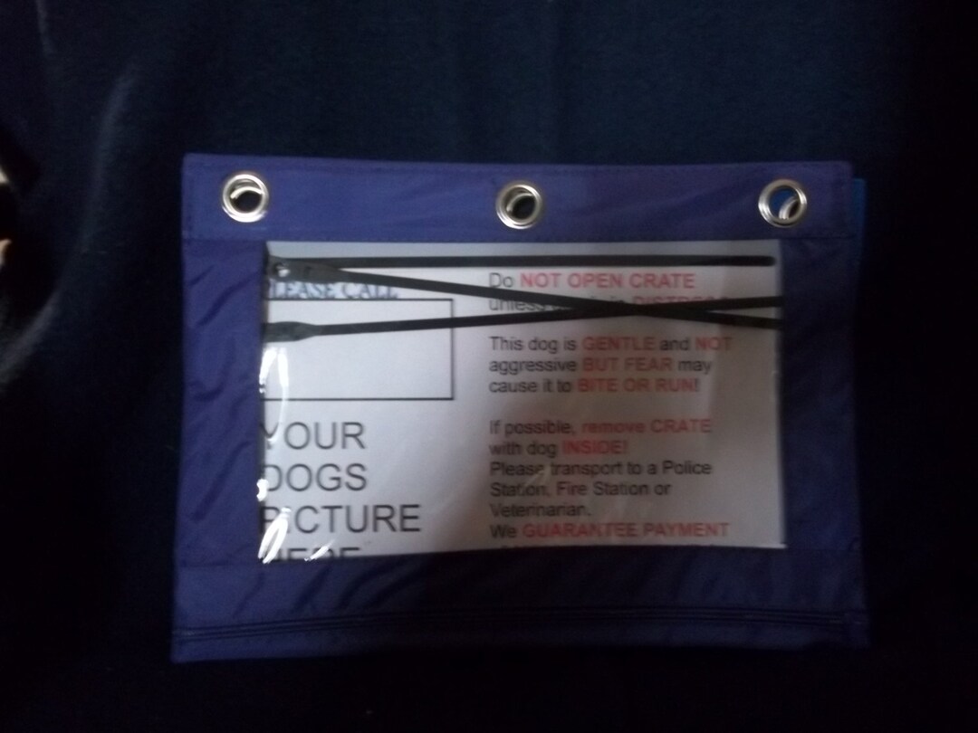 Emergency Crate Pouches - Etsy