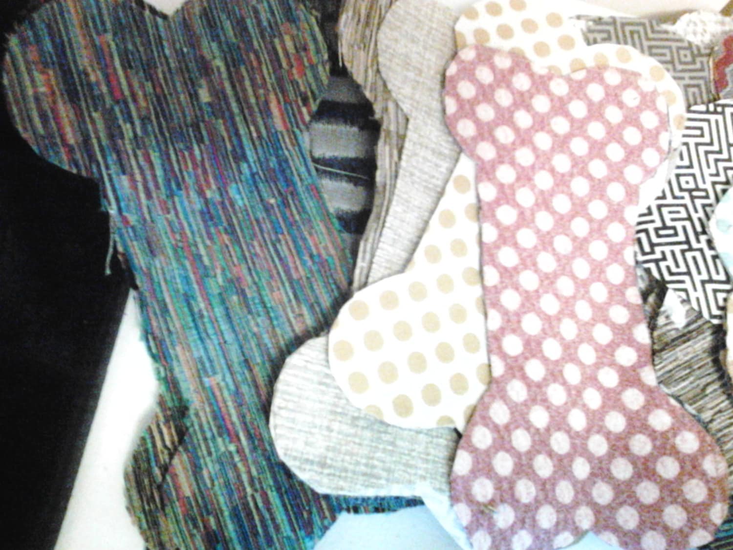 Treasured Remnants Bone & Fish Toy Collection Recycled - Etsy