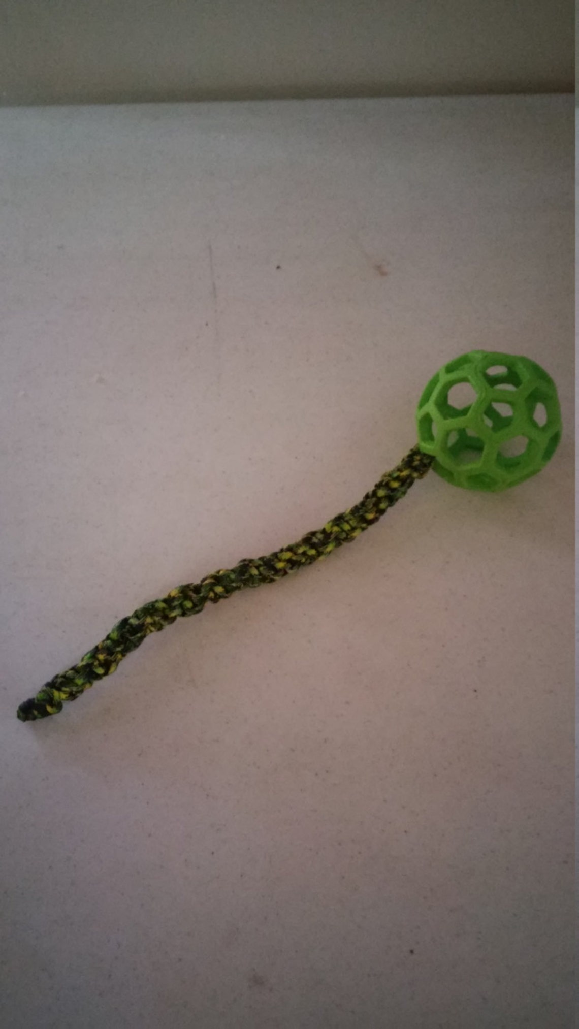 Medium 3 Hollee Ball Tuff Weave Tug Toy Treat Ball Tug - Etsy