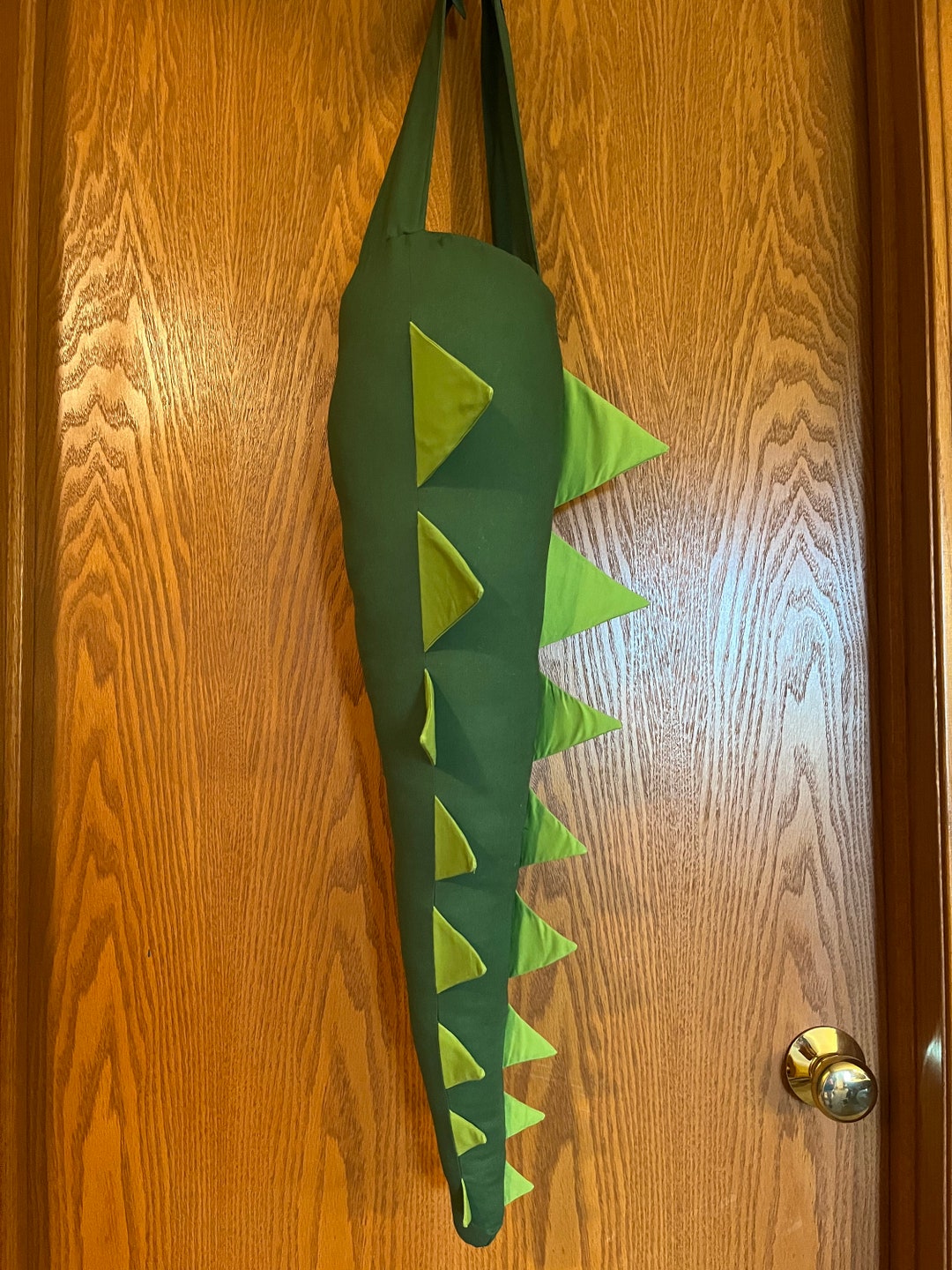 Large Double Spike Alligator Tail - Etsy