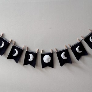 Moon Phases Felt Banner - Etsy