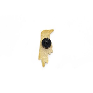 Raven Pin | Crow Pin | Badge | Brooch | Hard Enamel | Jewellery ...