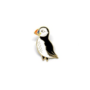 Puffin Enamel Pin | Badge | Brooch | Hard Enamel | Jewellery | Jewelry ...