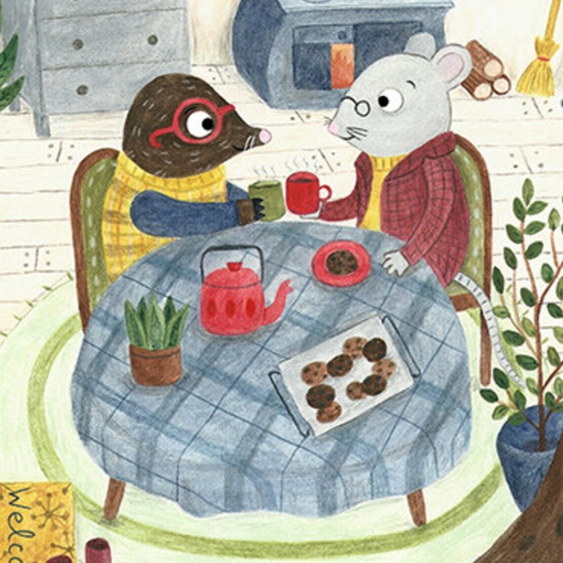 Mole Art Print the Wind in the Willows Mouse Art Print - Etsy UK