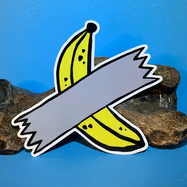 Banana Sticker - Etsy