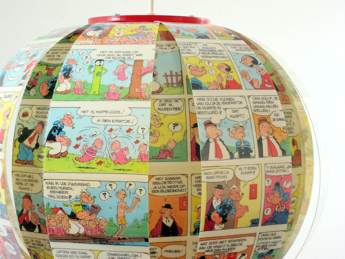 Comics Lamp Children's Lamp Popeye Kids Bedroom - Etsy