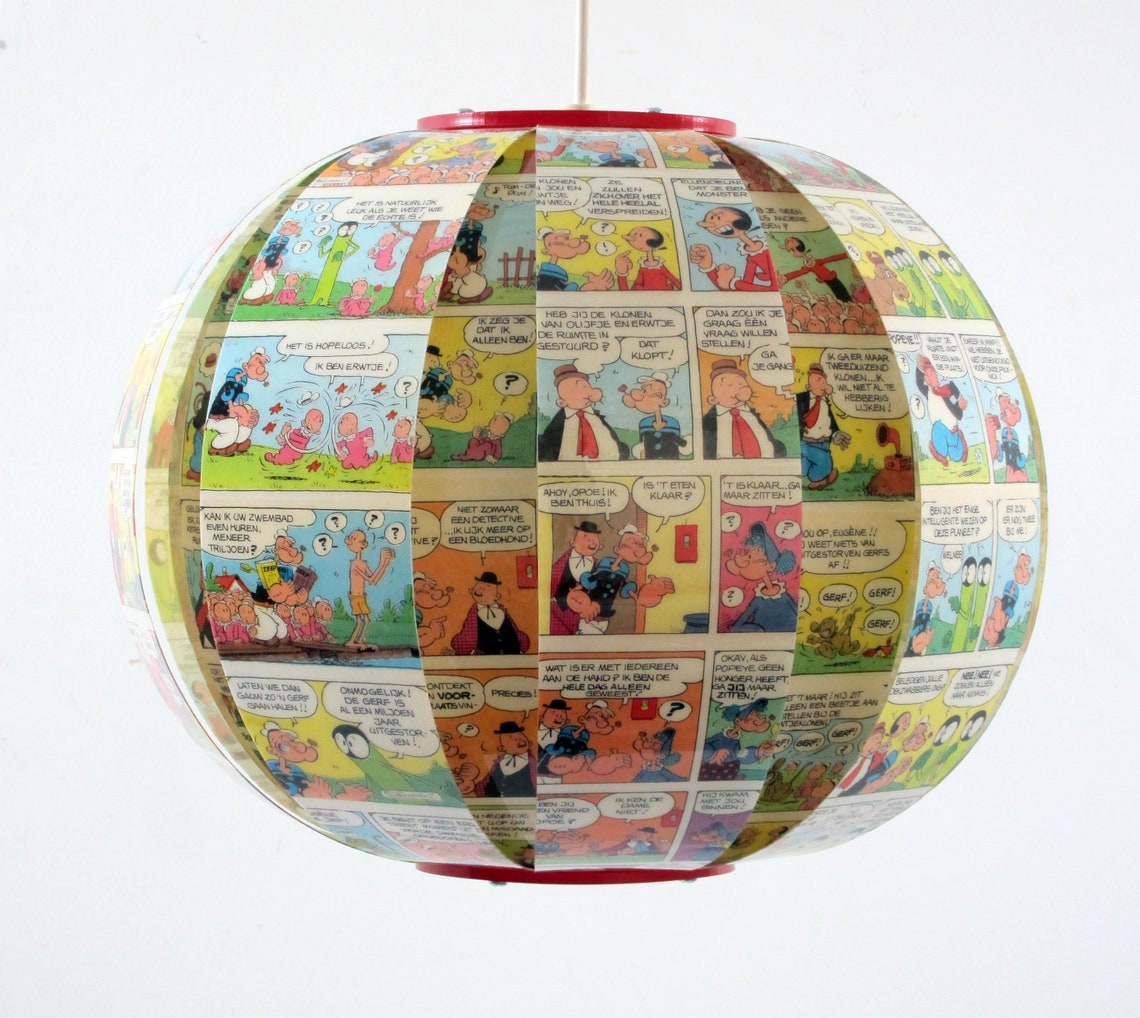 Comics Lamp Children's Lamp Popeye Kids Bedroom - Etsy