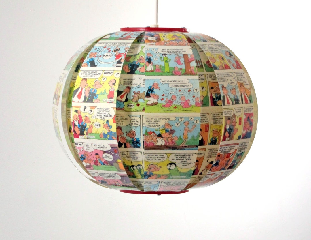 Comics Lamp Children's Lamp Popeye Kids Bedroom - Etsy