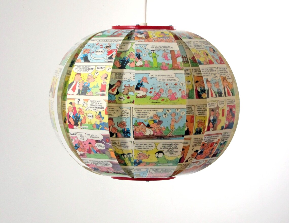 Comics Lamp Children's Lamp Popeye Kids Bedroom - Etsy