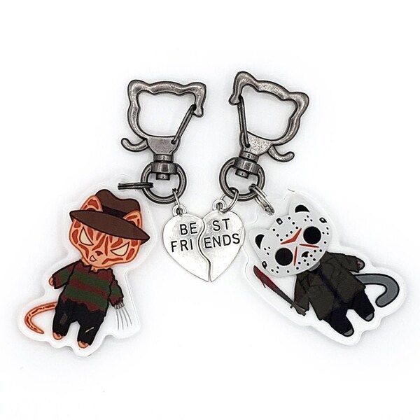 Best Friend Keychain - Etsy