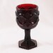 Vintage Avon Cape Cod Wine Glass - Elegant Red Glass Stemware, Gift for ...