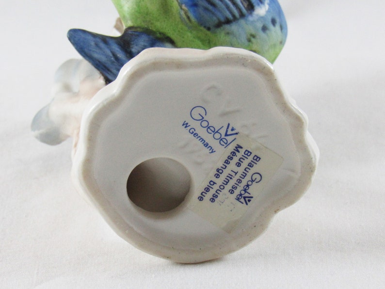 Goebel Blue Titmouse Figurine, Wall Art, Bird Figurine, Home Sweet Home ...