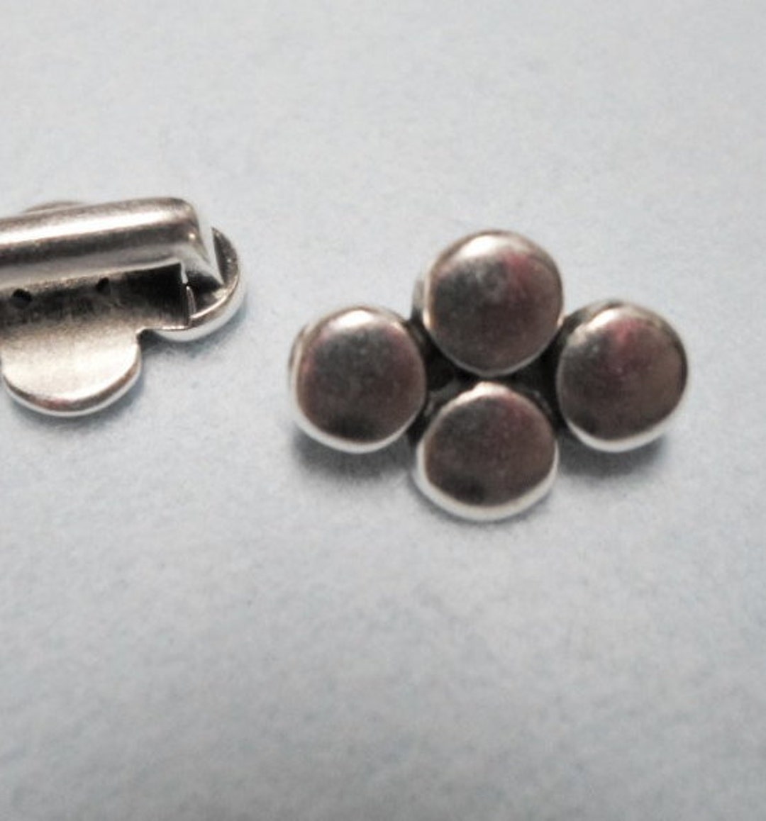 2 Sterling Silver Plated 4-disc Diamond Sliders High Quality - Etsy UK