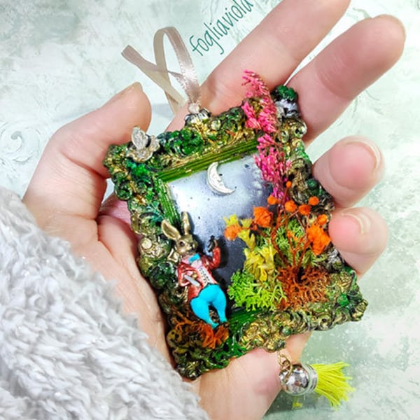 Alice in Wonderland Miniature Door - Etsy