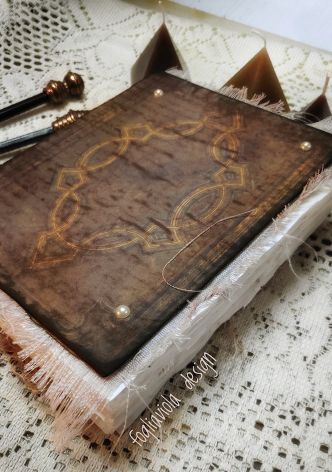 VINTAGE BOOK OLD Style Journal Victorian Lovers Diary Lovely Gift for ...