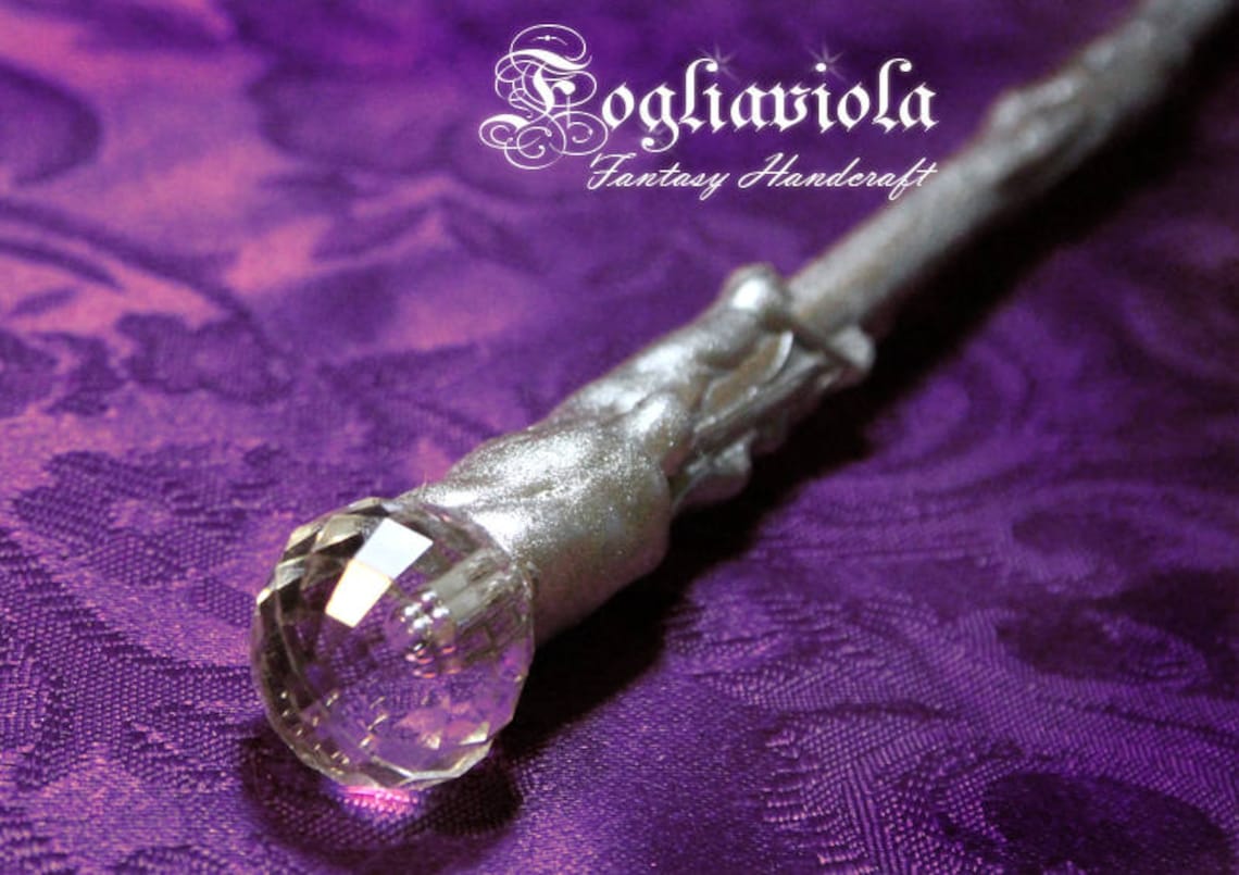 MOON WAND SPELL Ice Moonlight Queen Magic Witch Tool Wizard - Etsy