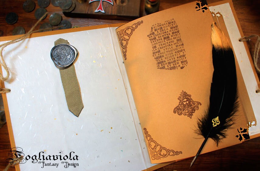 TEMPLAR KNIGHT BOOK Medieval Journal Cross Diary King Book Enchanted ...
