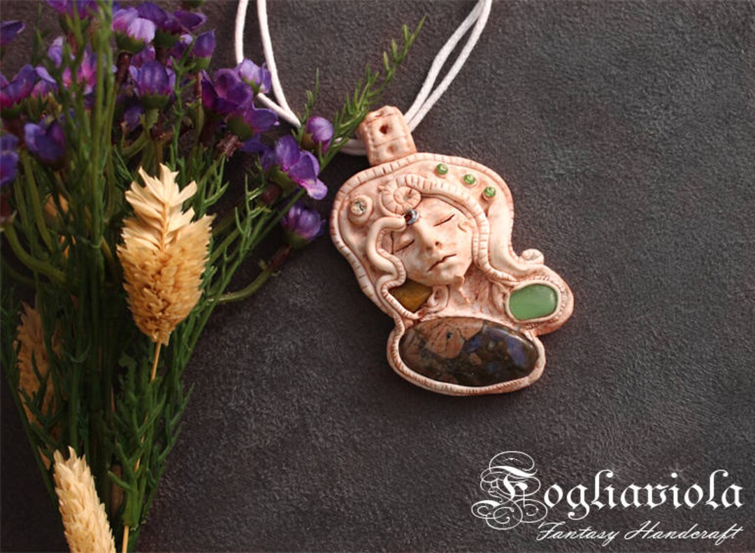 GODDESS PENDANT Amulet Dea Madre Necklace Sacred Jewelry Talismano ...